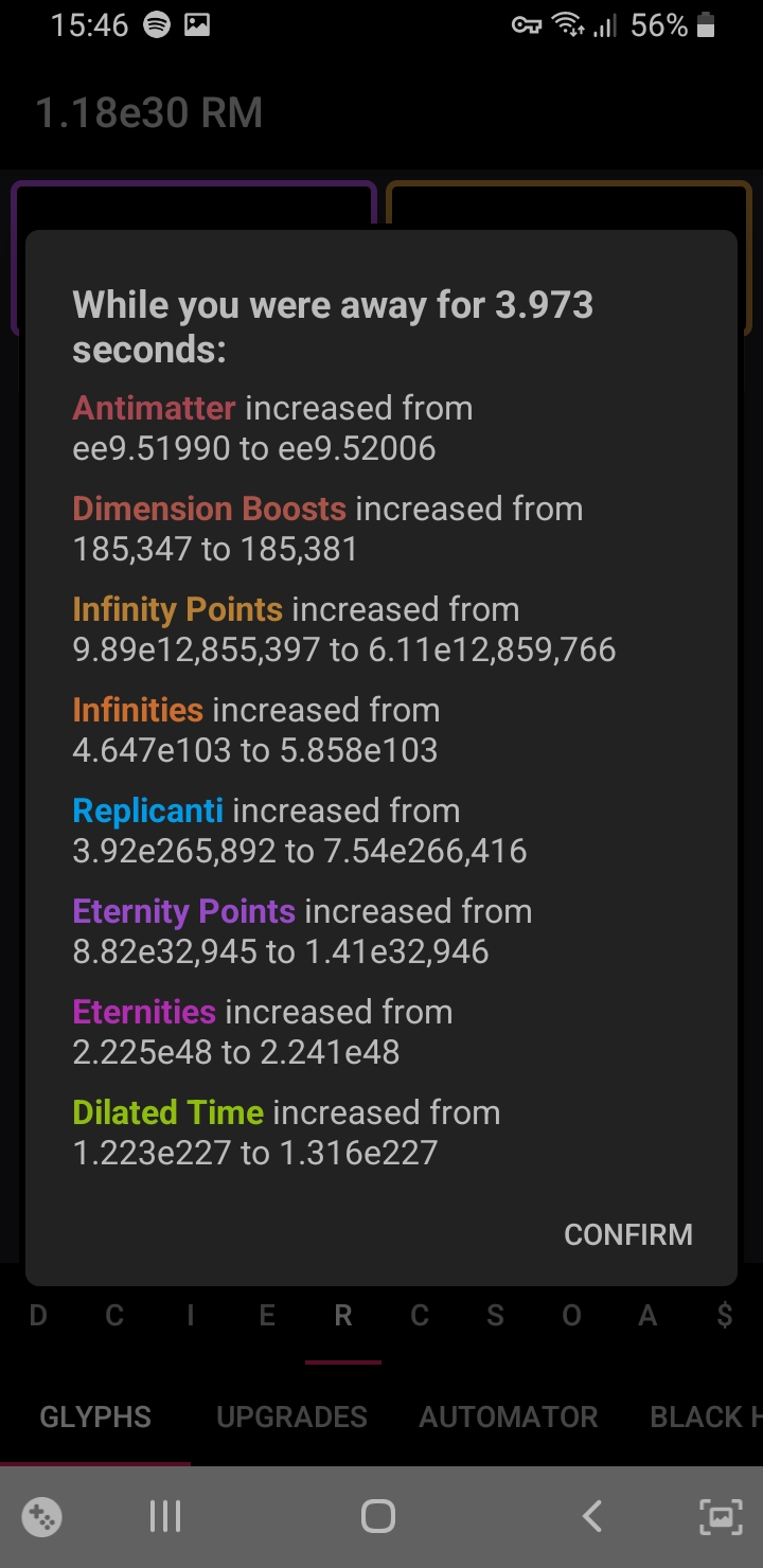 (M: Cel 2+) Glyph Filter: Specified Effect offline-reset · Issue #534 · antimatter-dimensions ...