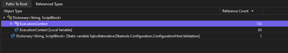 Potential Memory Leak Issue · Issue #8035 · dataplat/dbatools · GitHub
