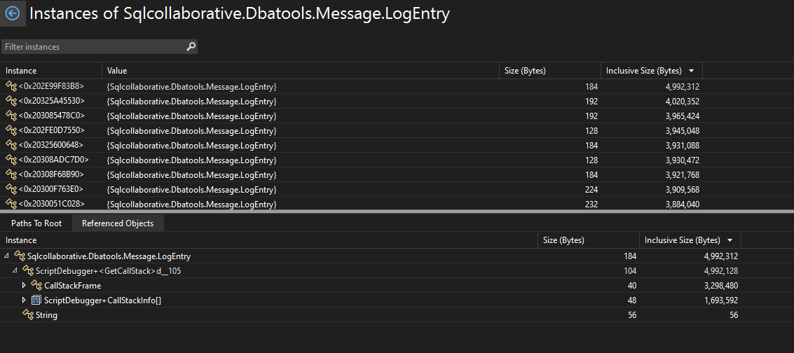 Potential Memory Leak Issue · Issue #8035 · dataplat/dbatools · GitHub