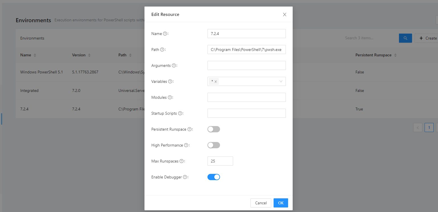 Persistent Runspace Inconsistency In The Ui · Issue 1313 · Ironmansoftwareissues · Github