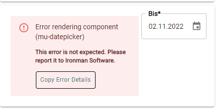 React error with New-UDDatePicker · Issue #1677 · ironmansoftware/powershell-universal · GitHub