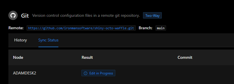 Edit mode pauses Git Sync · Issue #2007 · ironmansoftware/powershell-universal · GitHub