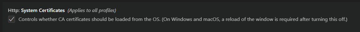unable to get local issuer certificate error in PSU VS Code Extension · Issue #2394 ...