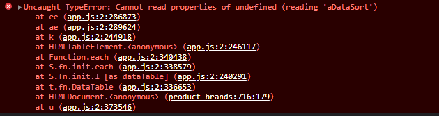 Removing Columns From Existing Setups Breaks Datatables · Issue 2811 · Yajralaravel Datatables
