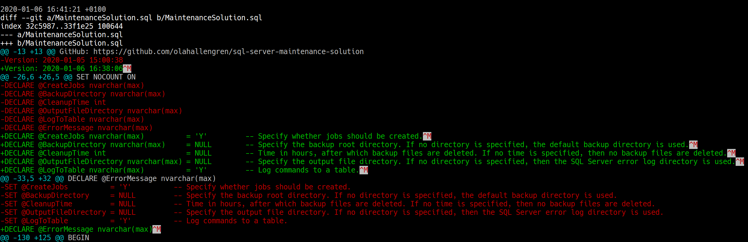 Install-DbaMaintenanceSolution does not install the solution. · Issue #6353 · dataplat/dbatools ...