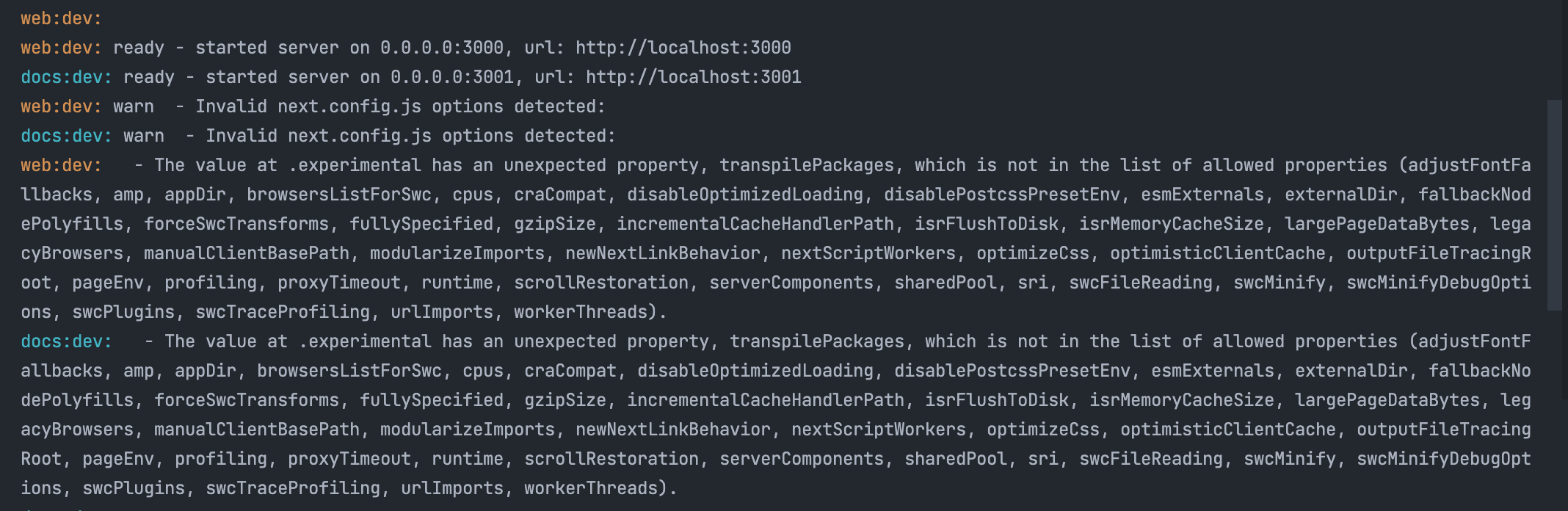 [turborepo] Error With Vanilla Install · Issue 2493 · Vercel Turborepo