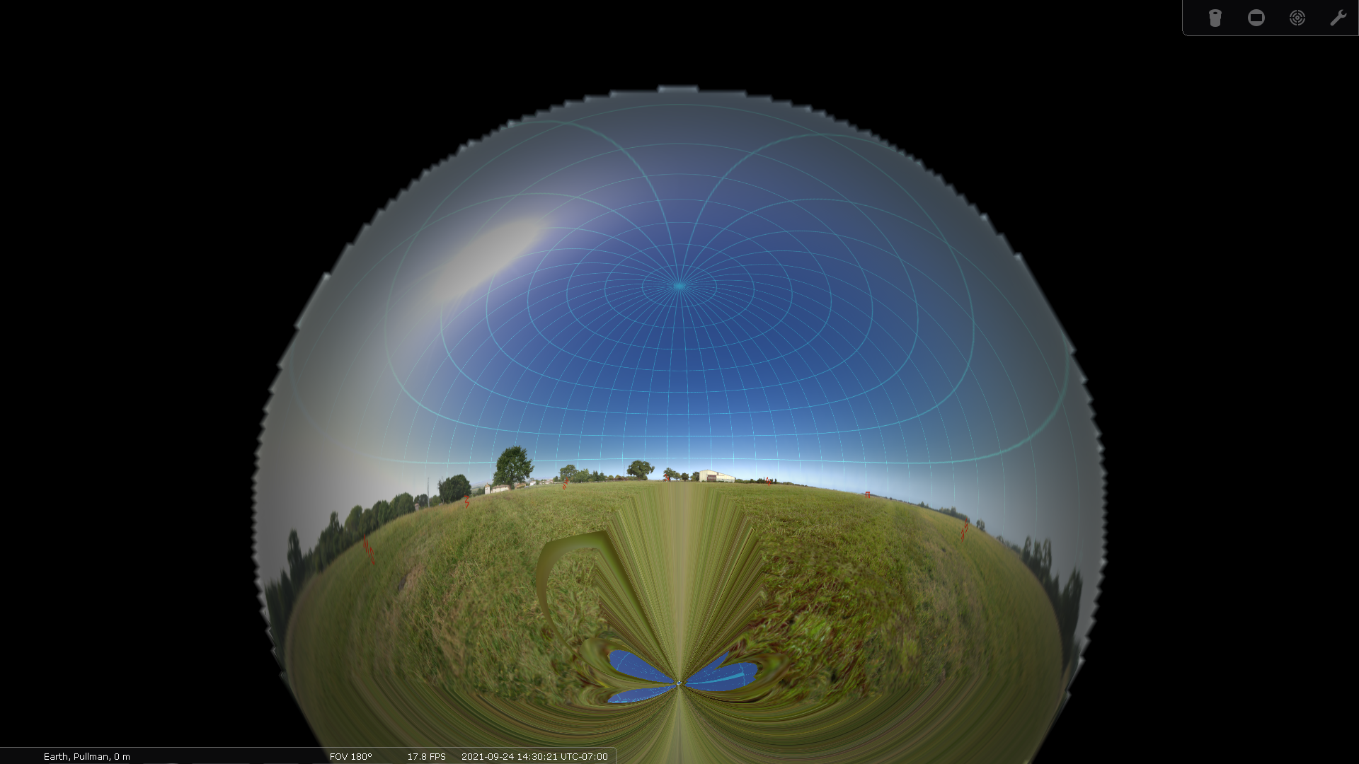 Spheric mirror distorter of fisheye projection is incorrect · Issue #1914 · Stellarium ...