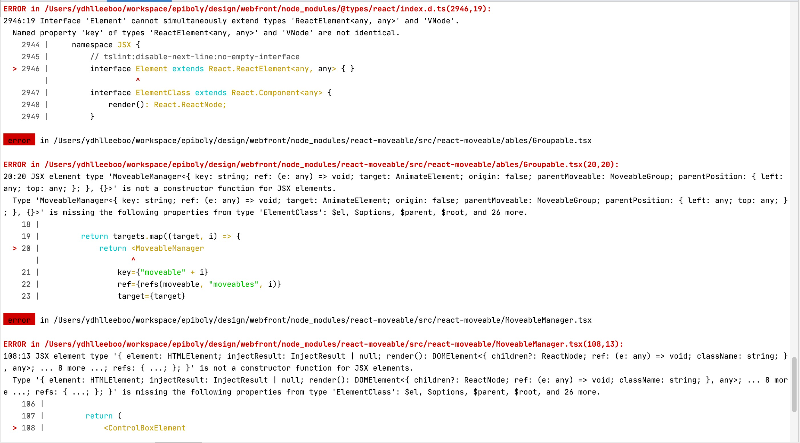can not build vue project when i update from 0.16.x to 0.17.6 · Issue #240 · daybrush/moveable ...