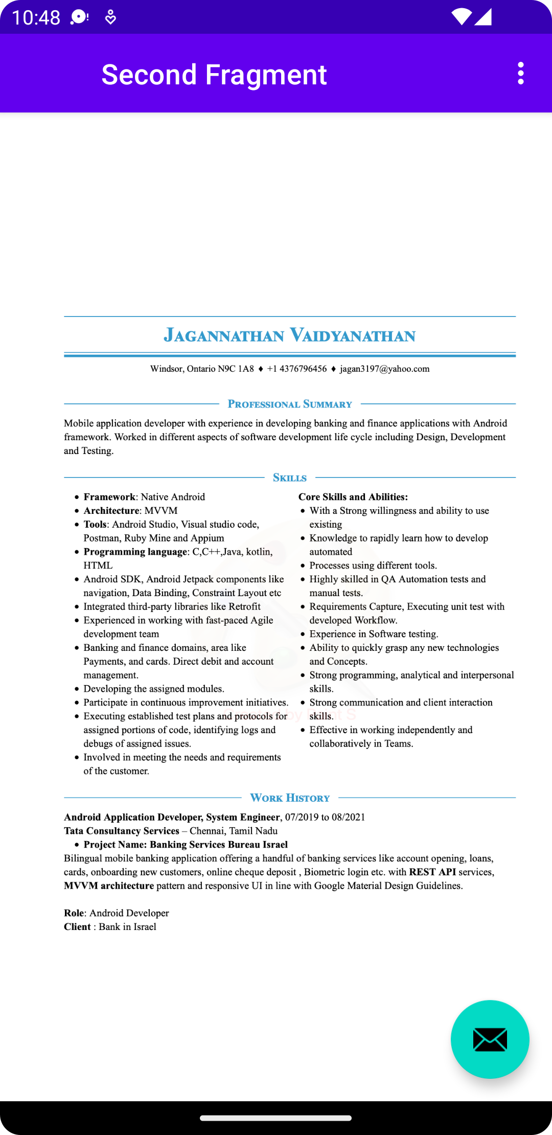 GitHub - VJJagan/Resume_application-UI-UX: Resume application