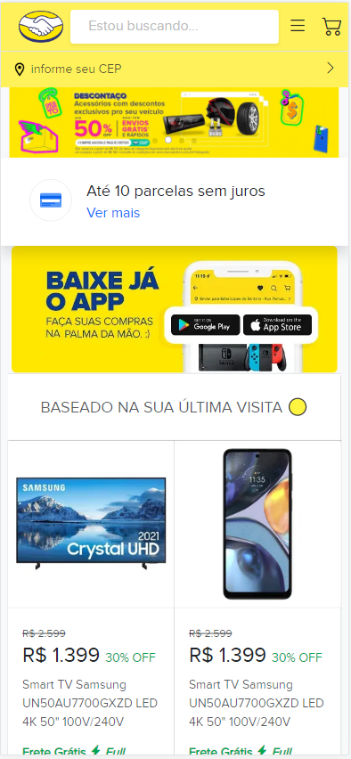 GitHub - RicoHorta/mercadolivre-cover: Clone MercadoLivre