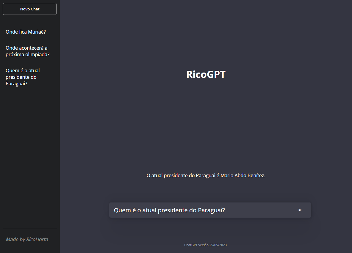 GitHub - RicoHorta/chatgpt-cover: Clone ChatGPT