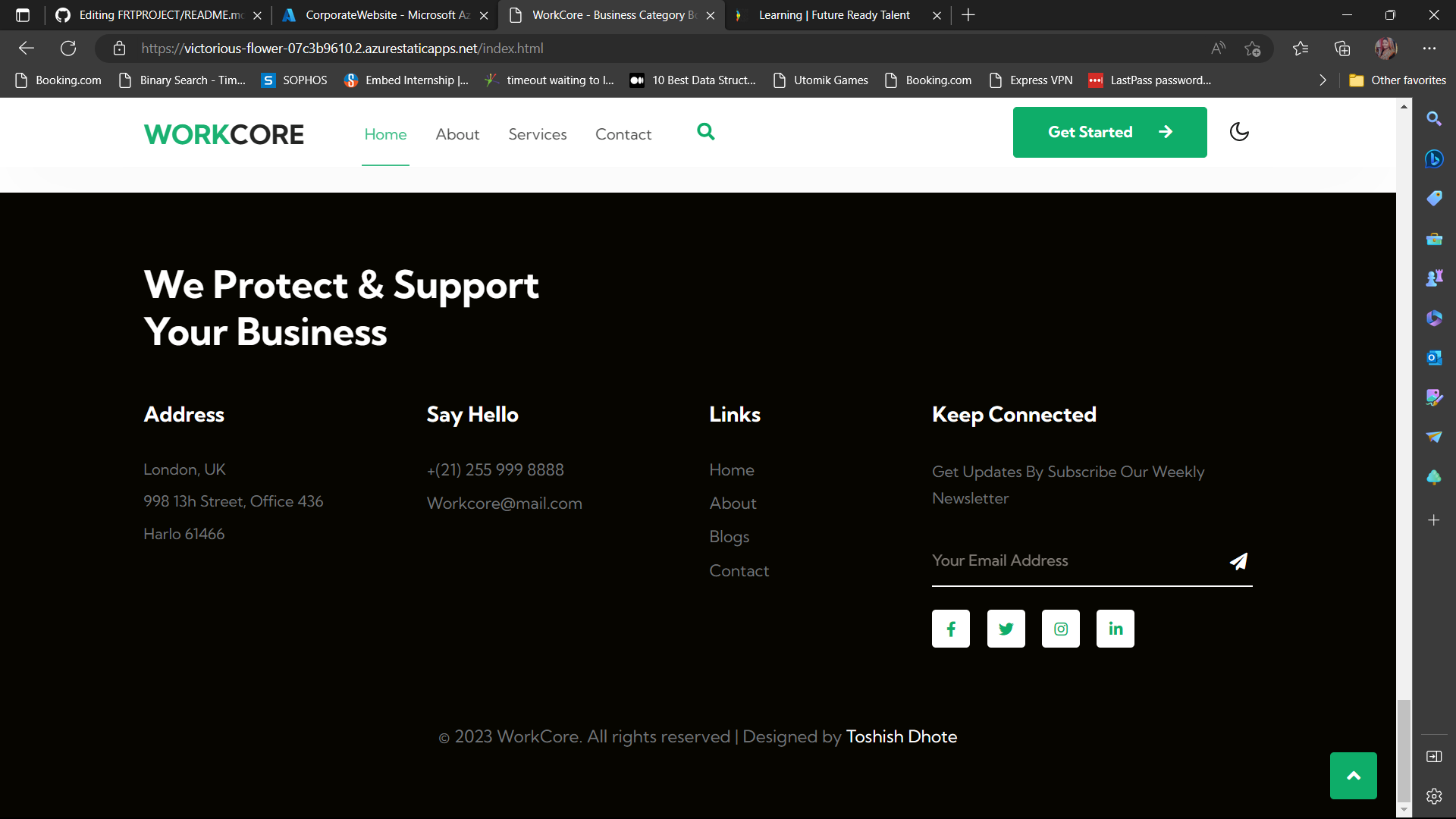 GitHub - DhoteToshish/FRTPROJECT: This is my FRT Project. In my project I created a website for ...