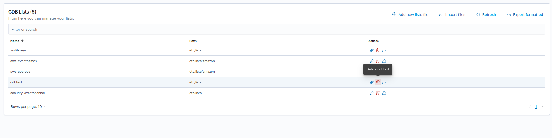 Cdb List File Is Not Being Imported · Issue 5383 · Wazuhwazuh Dashboard Plugins · Github