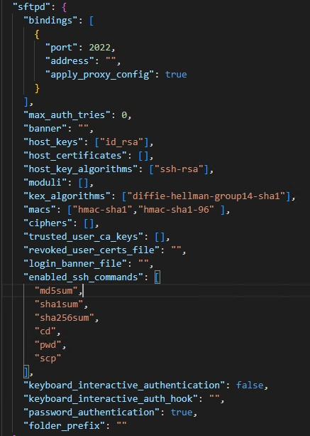 support for sha1 fingerprint · Issue #1235 · drakkan/sftpgo · GitHub