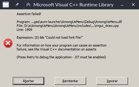 Fail creating font when injecting AUM in proton · Issue #591 ...