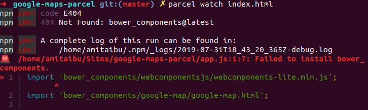 How to import packages installed via Bower? · Issue #3294 · parcel-bundler/parcel · GitHub