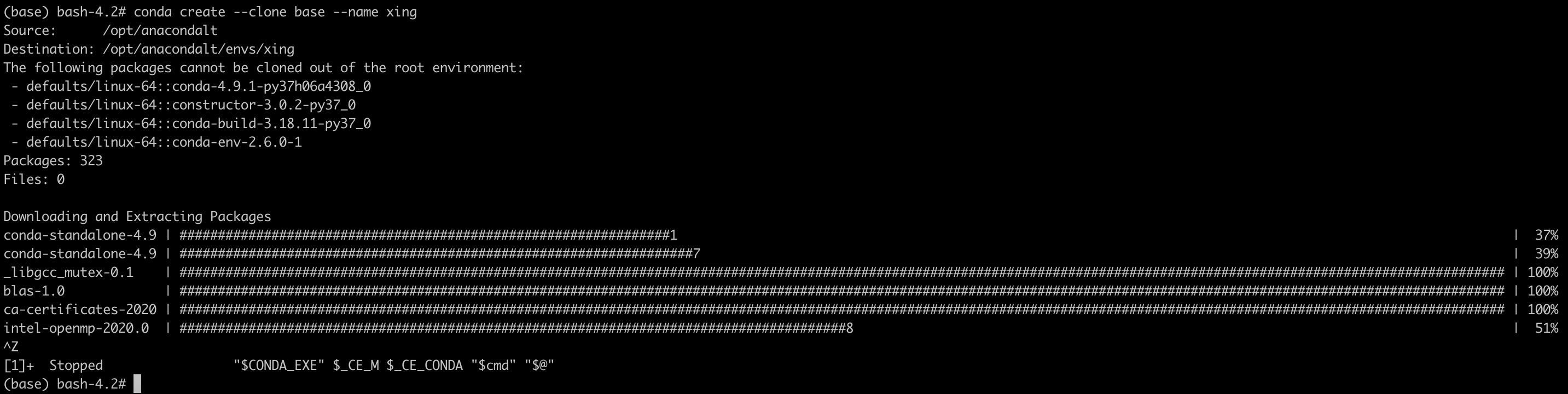 'conda env clone' needs ‘Downloading and Extracting Packages’ ？ · Issue #426 · conda/constructor ...
