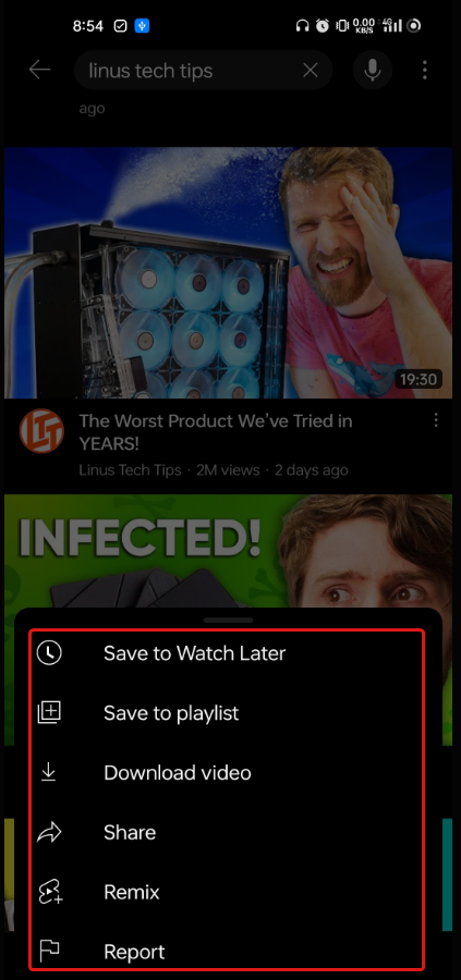 feat(patch): Option to remove Flyout menu options in search videos · Issue #925 · inotia00 ...