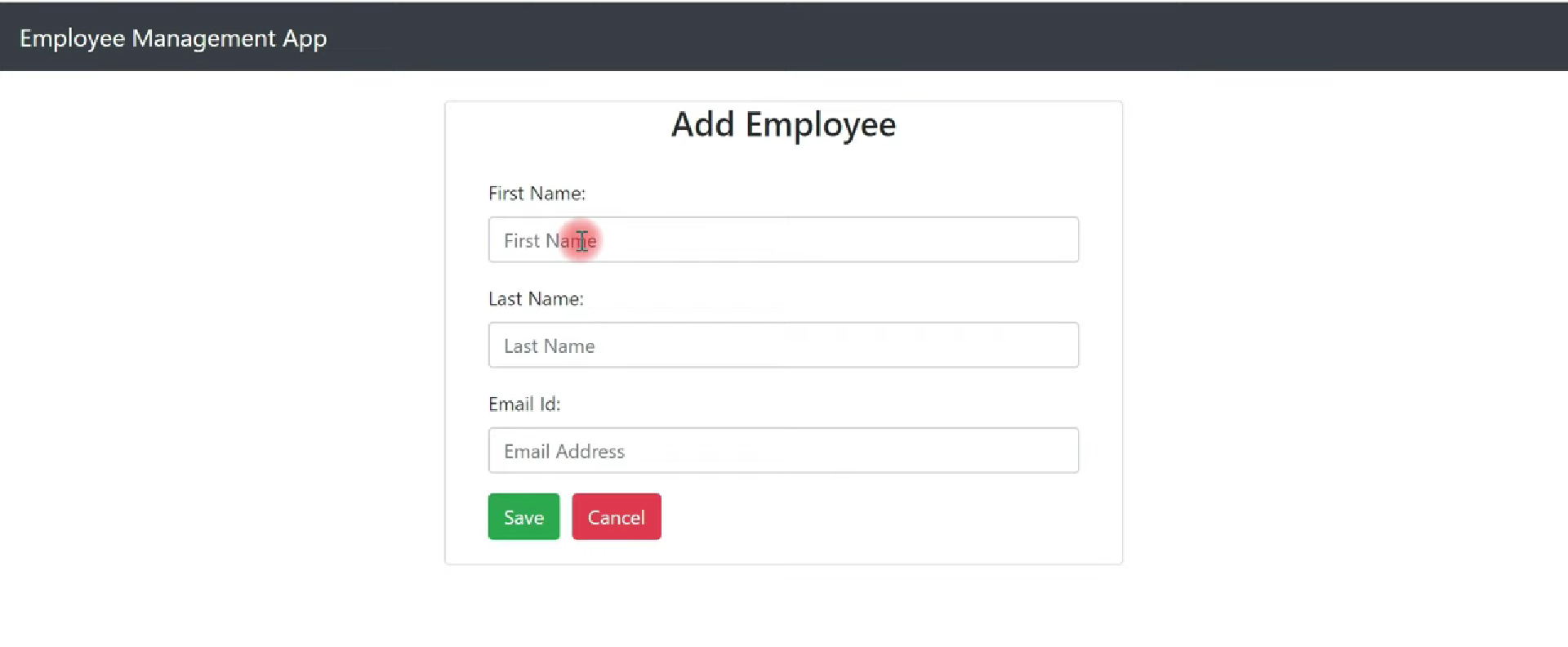 GitHub - KokulManivannan/Employee: Simple app with react and spring GitHub - KokulManivannan/Employee: Simple app with react and spring