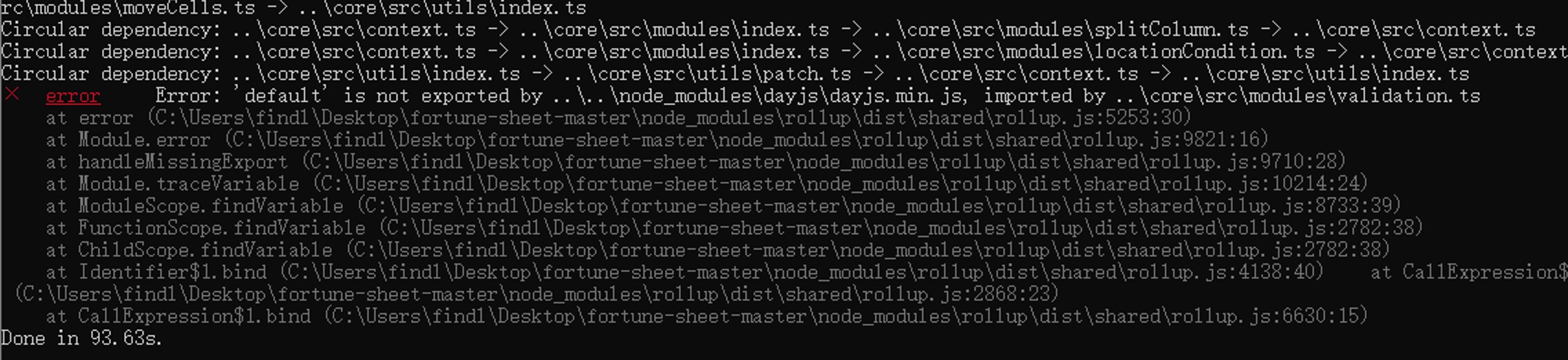 无法build项目 · Issue #243 · ruilisi/fortune-sheet · GitHub