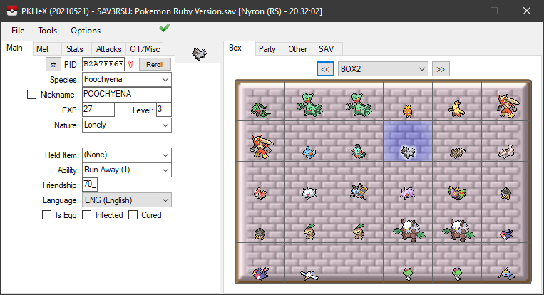 Encounter Type PID mismatch Gen 3-4 when editing pokemon · Issue #3230 ...
