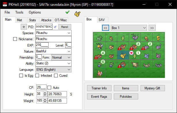 [PLG] Box Sort Bug · Issue #2235 · kwsch/PKHeX · GitHub