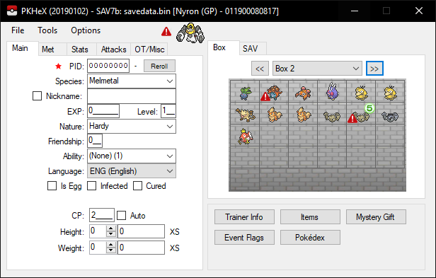 [PLG] Box Sort Bug · Issue #2235 · kwsch/PKHeX · GitHub