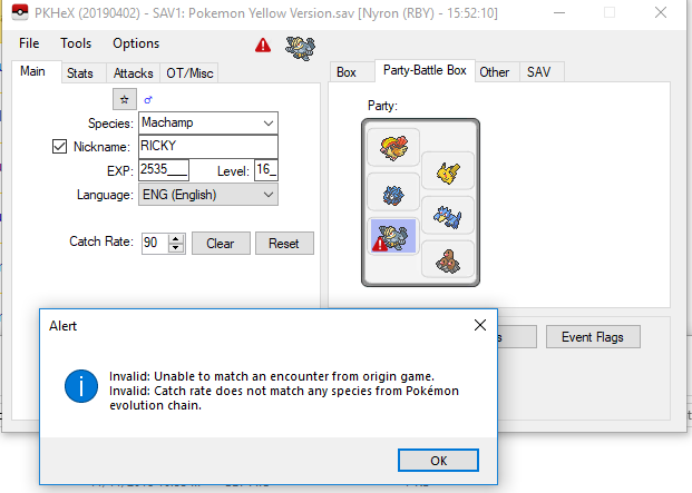 Gen 1 In-Game Trade · Issue #2282 · kwsch/PKHeX · GitHub