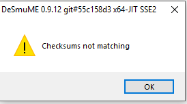 [Cheats] Checksum not matching · Issue #271 · TASEmulators/desmume · GitHub