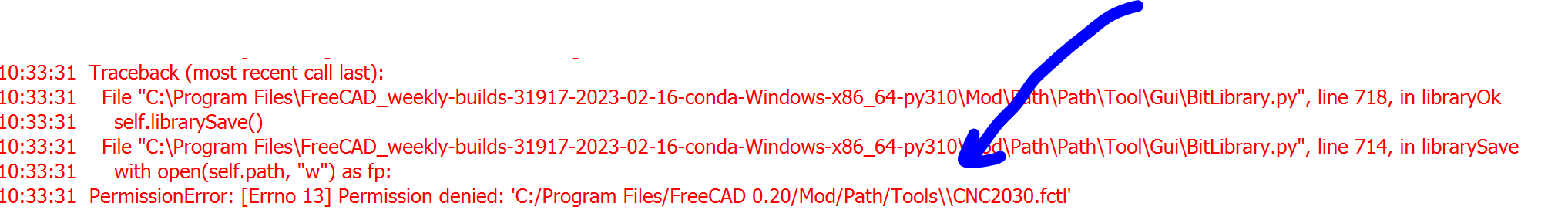 CAM: Tools not loading and saving the right file path for shape file and definition · Issue ...