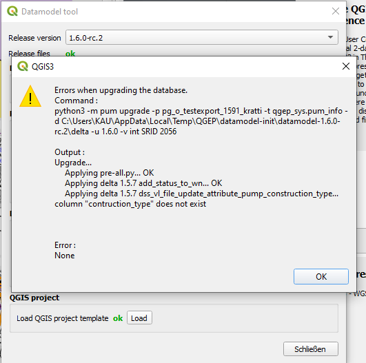 Datamodel tool pum >=10.0 conflict · Issue #805 · QGEP/QGEP · GitHub