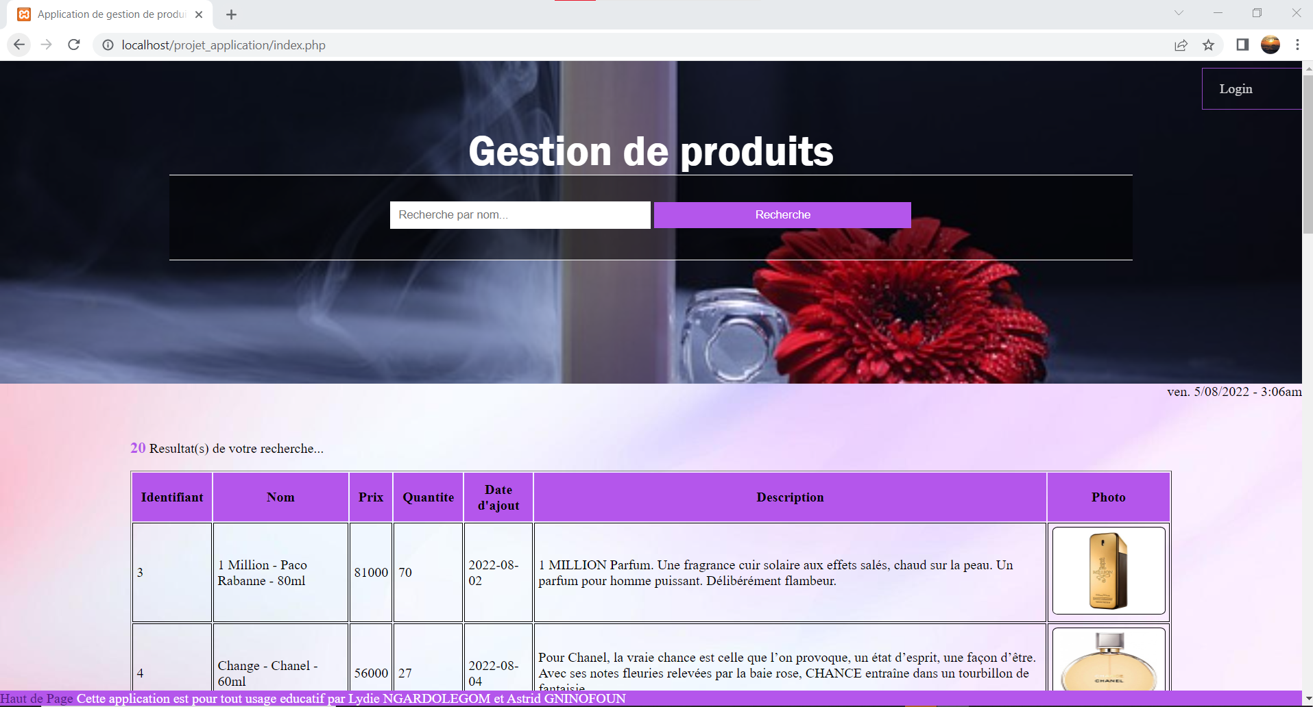 GitHub - LydieNgar/Gestion_Produits