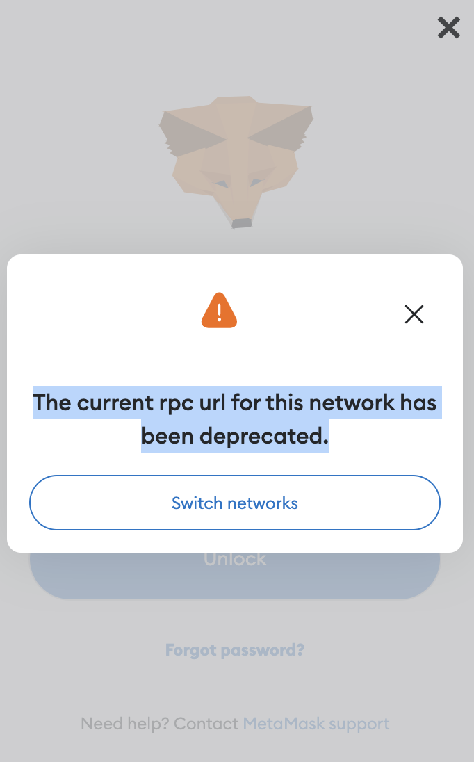[Bug]: RPC Error when switching network on 10.28.1 · Issue #18453 · MetaMask/metamask-extension ...