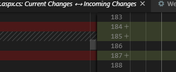 Git Inconsistent Colors between current changes and incoming changes · Issue #83827 · microsoft ...