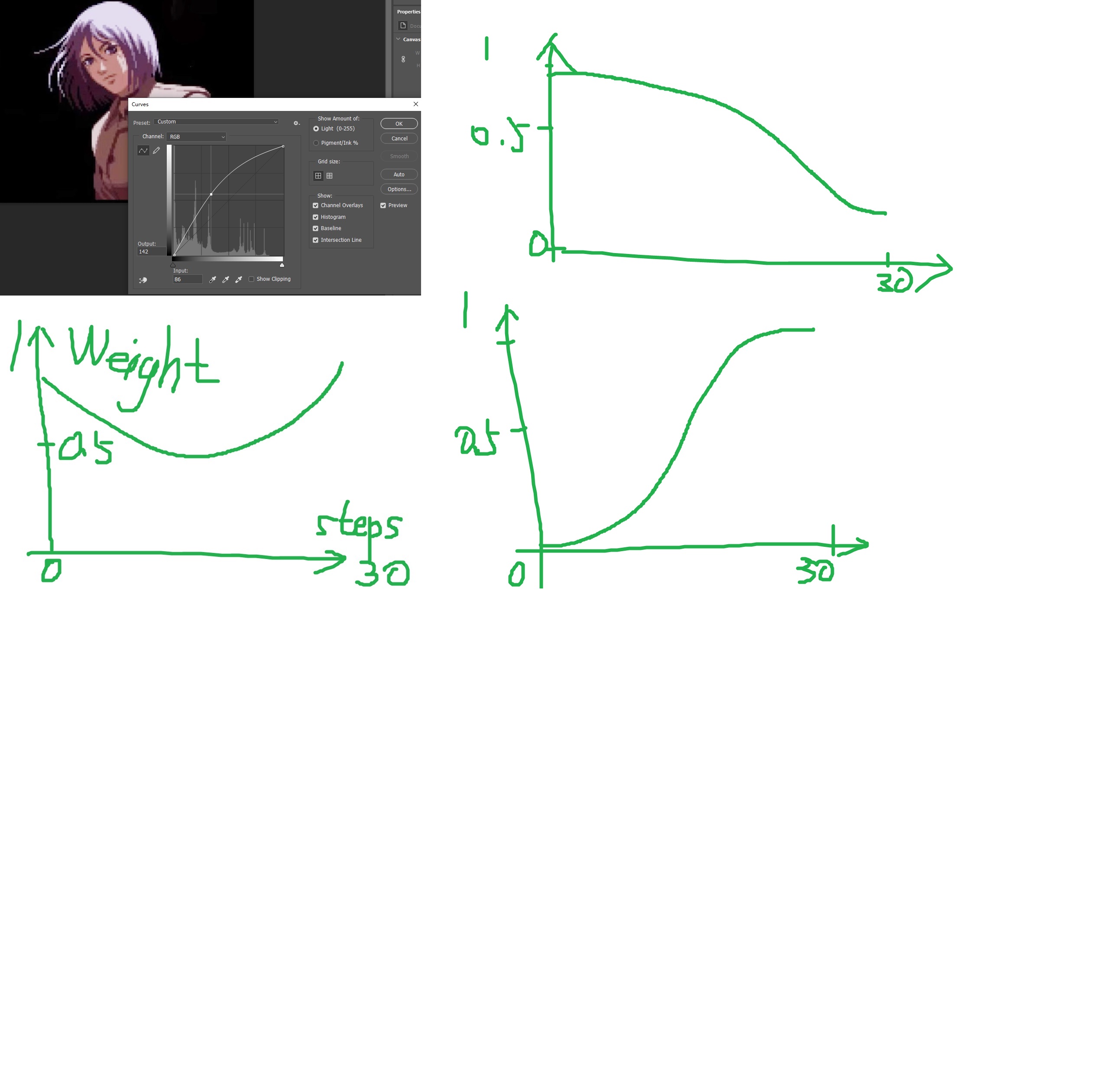Idea: Add a curve control of weight ! Just like PhotoShop, It matters final result · lllyasviel ...