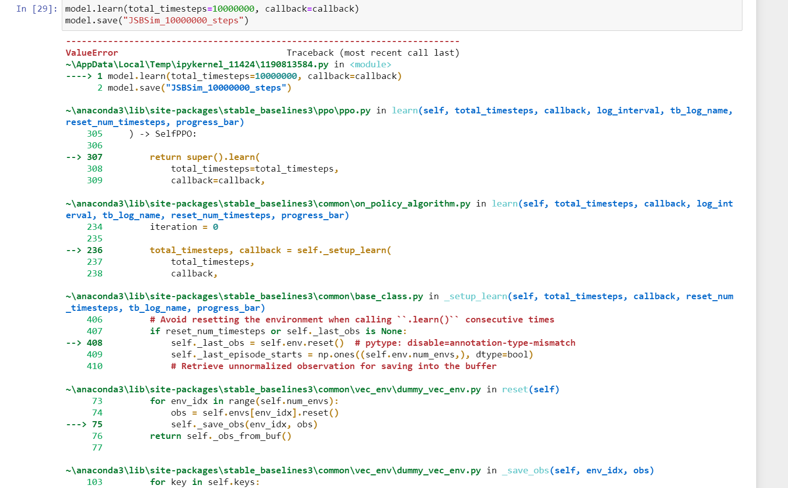 value Error coming when model learning executed · Issue #1 · sryu1/jsbgym-examples · GitHub