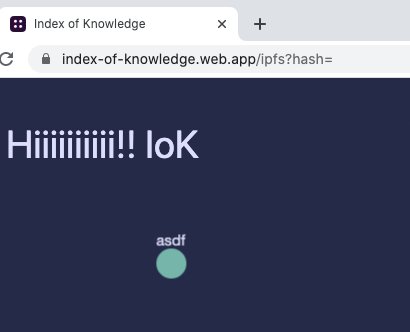 [bug] url redirect doesn't work with malformed CID · Issue #125 · indexofknowledge/iok · GitHub