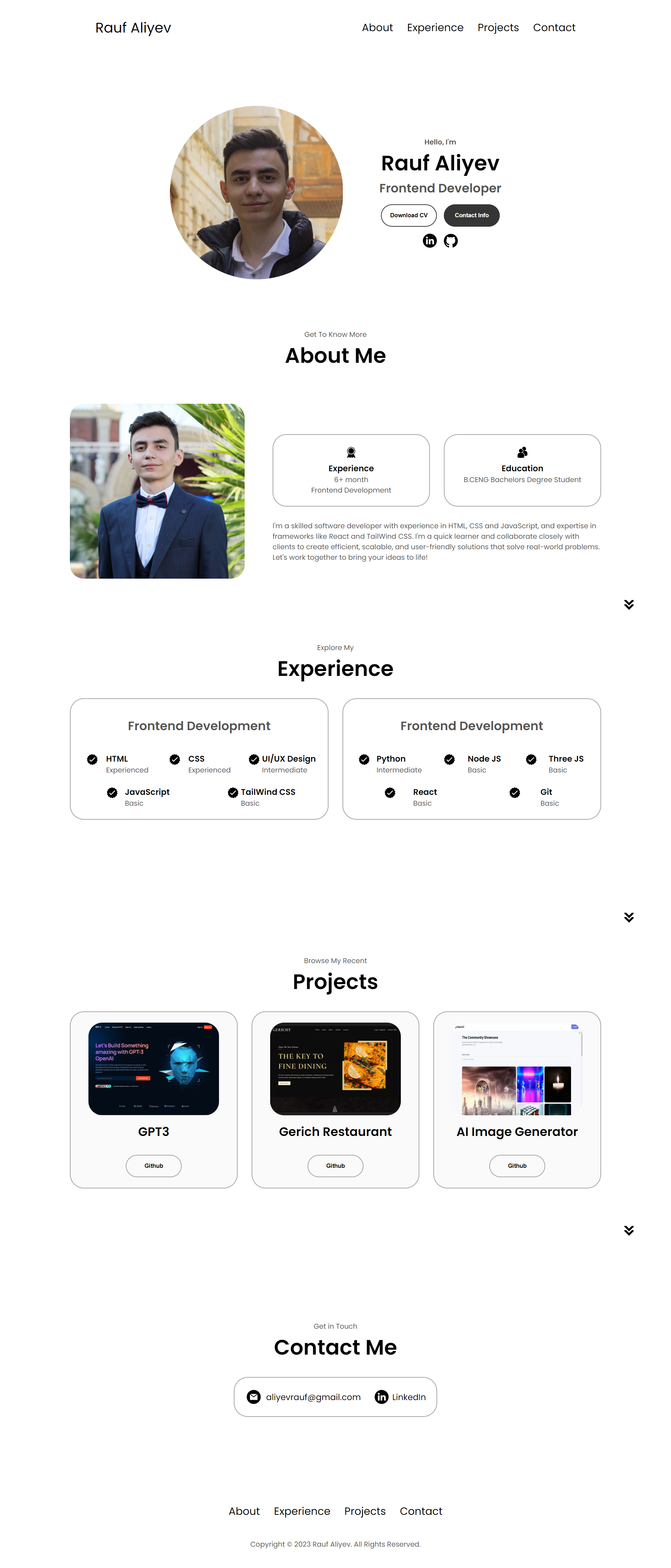 GitHub - RaufGeek/Portfolio-Website