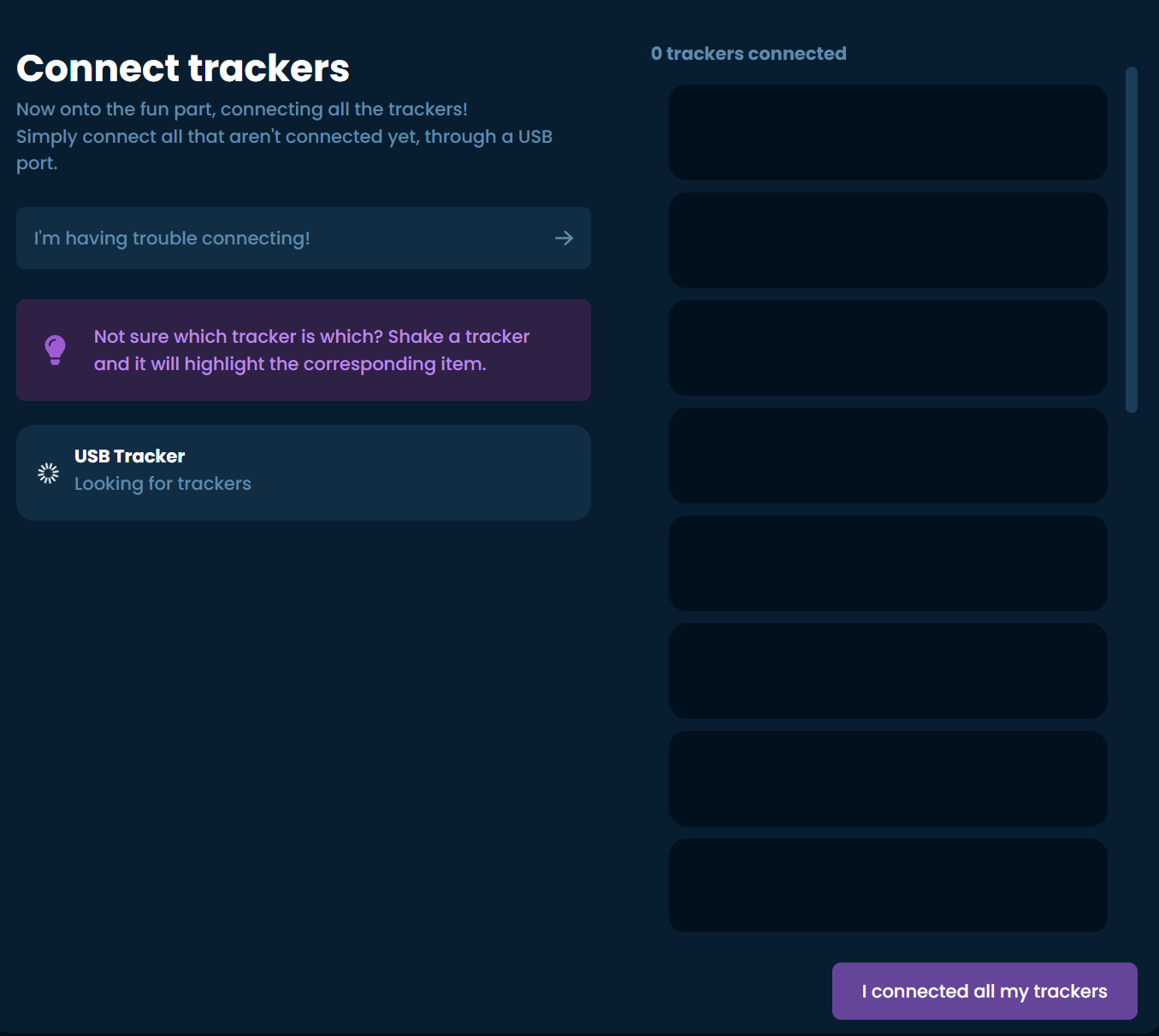 Trackers aren't detected · Issue #502 · SlimeVR/SlimeVR-Server · GitHub