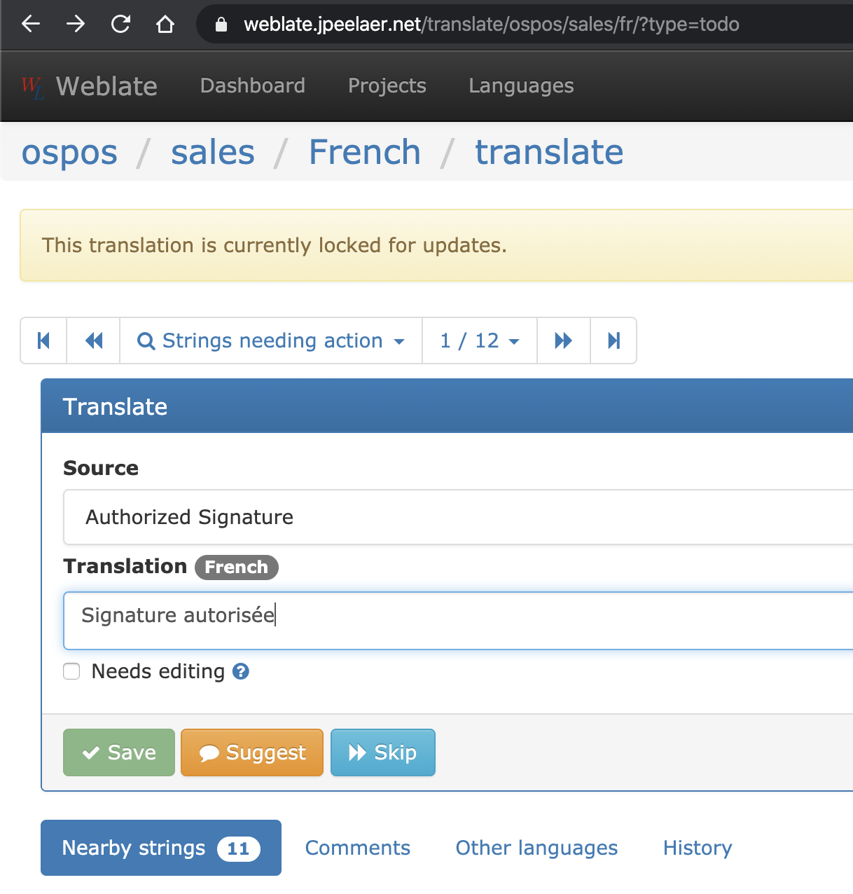 How to help translate on weblate ? · Issue #2643 · opensourcepos/opensourcepos · GitHub