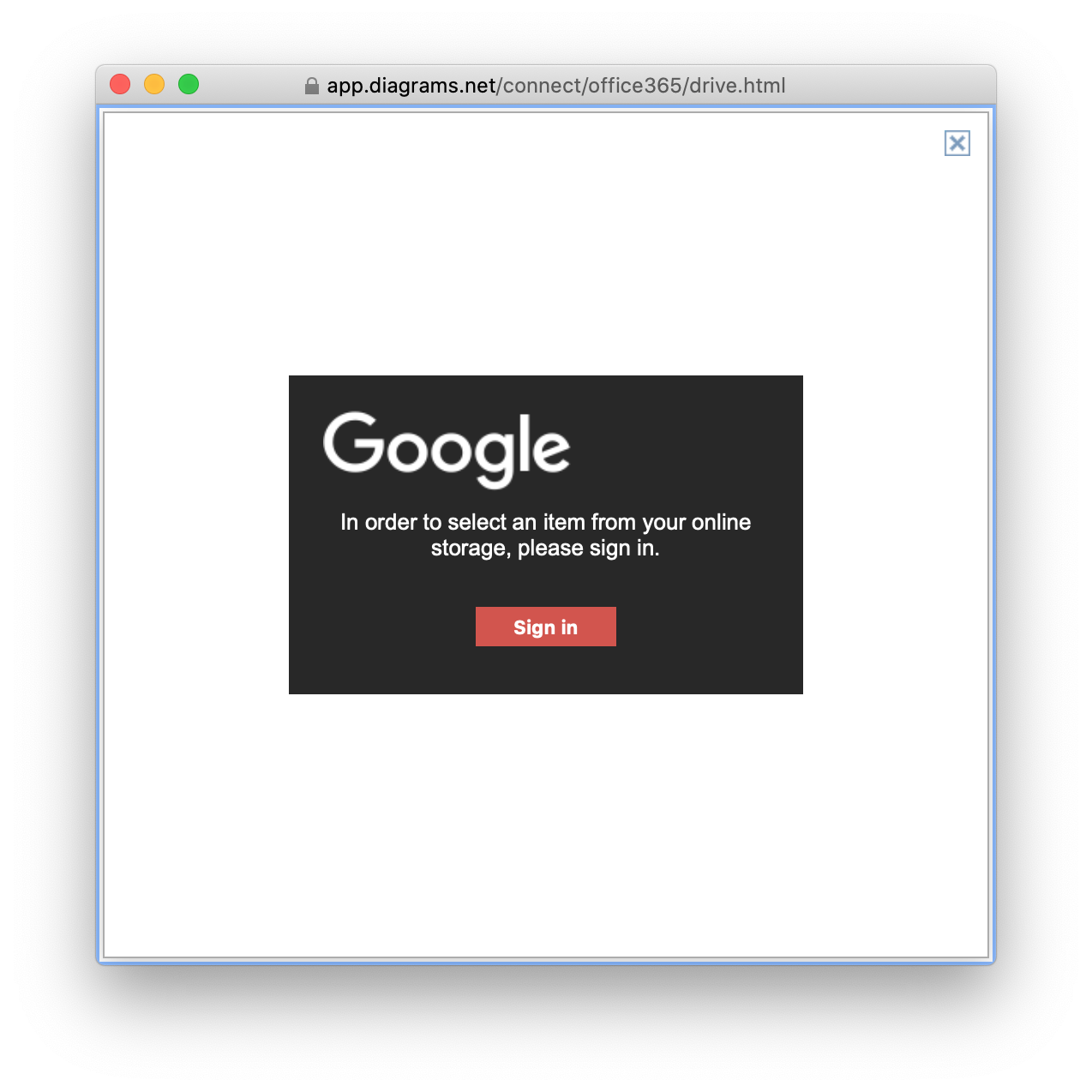 Google Authorization not working in Safari · Issue #1226 · jgraph/drawio · GitHub