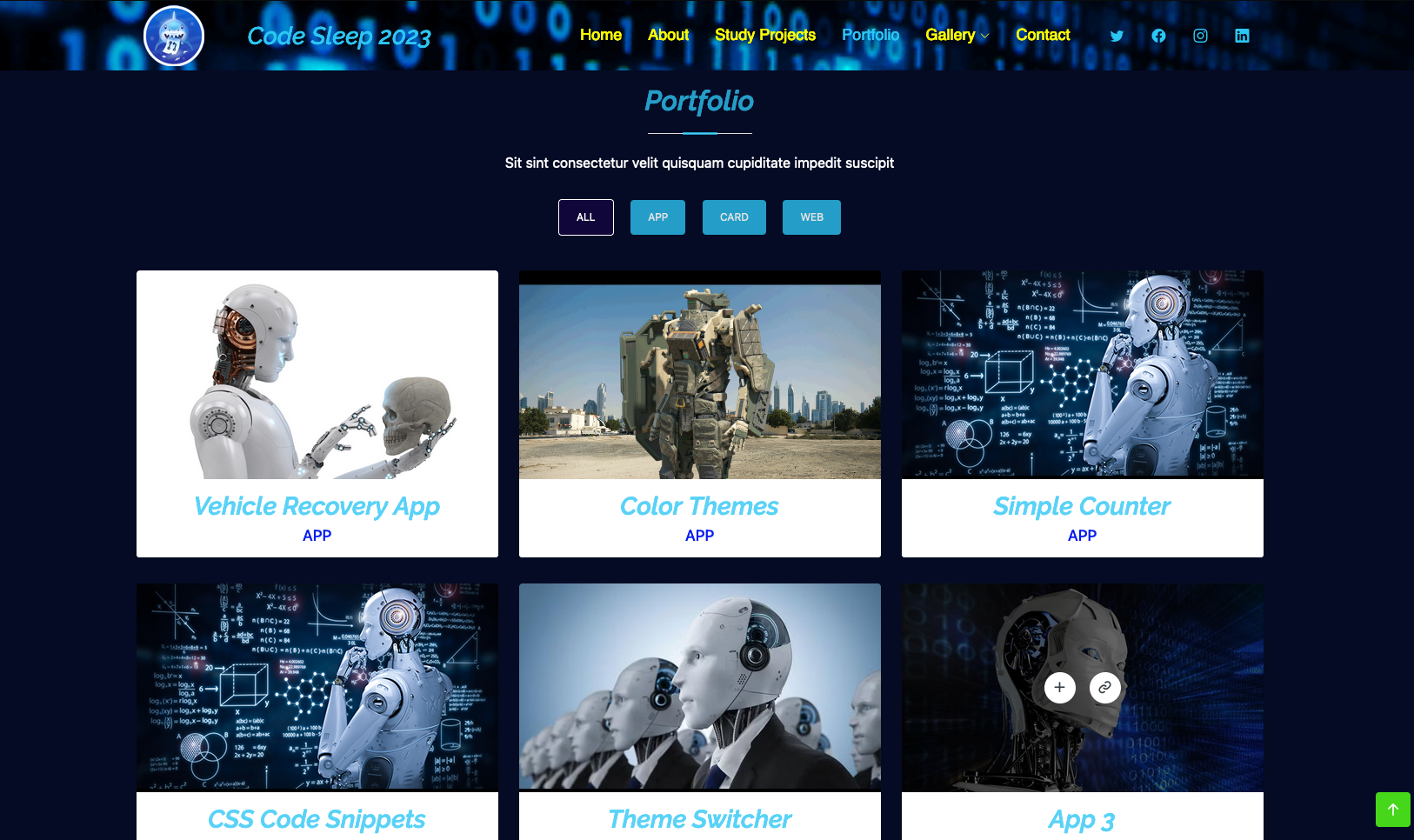 GitHub - codesleeps/Bootstrap-Portfolio