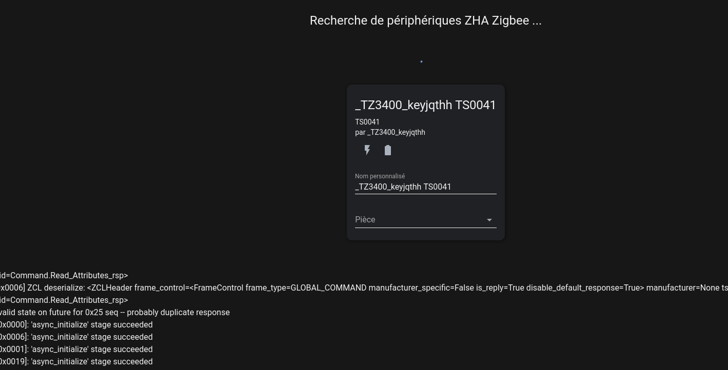 Received unhandled response 0x8011 · Issue #50 · zigpy/zigpy-zigate · GitHub