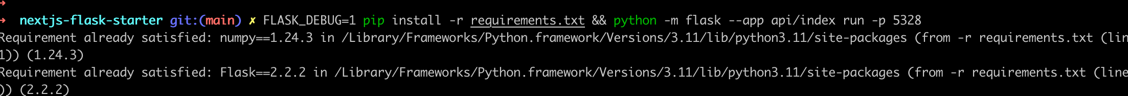Python Version Error In Next Flask Starter · Issue 760 · Vercelexamples · Github