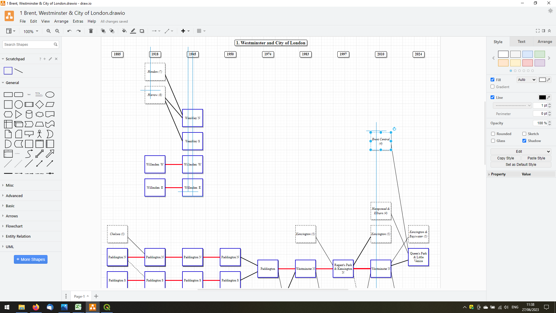 Guidelines not disappearing when using daw.io 25.1.0 · Issue #1364 ...