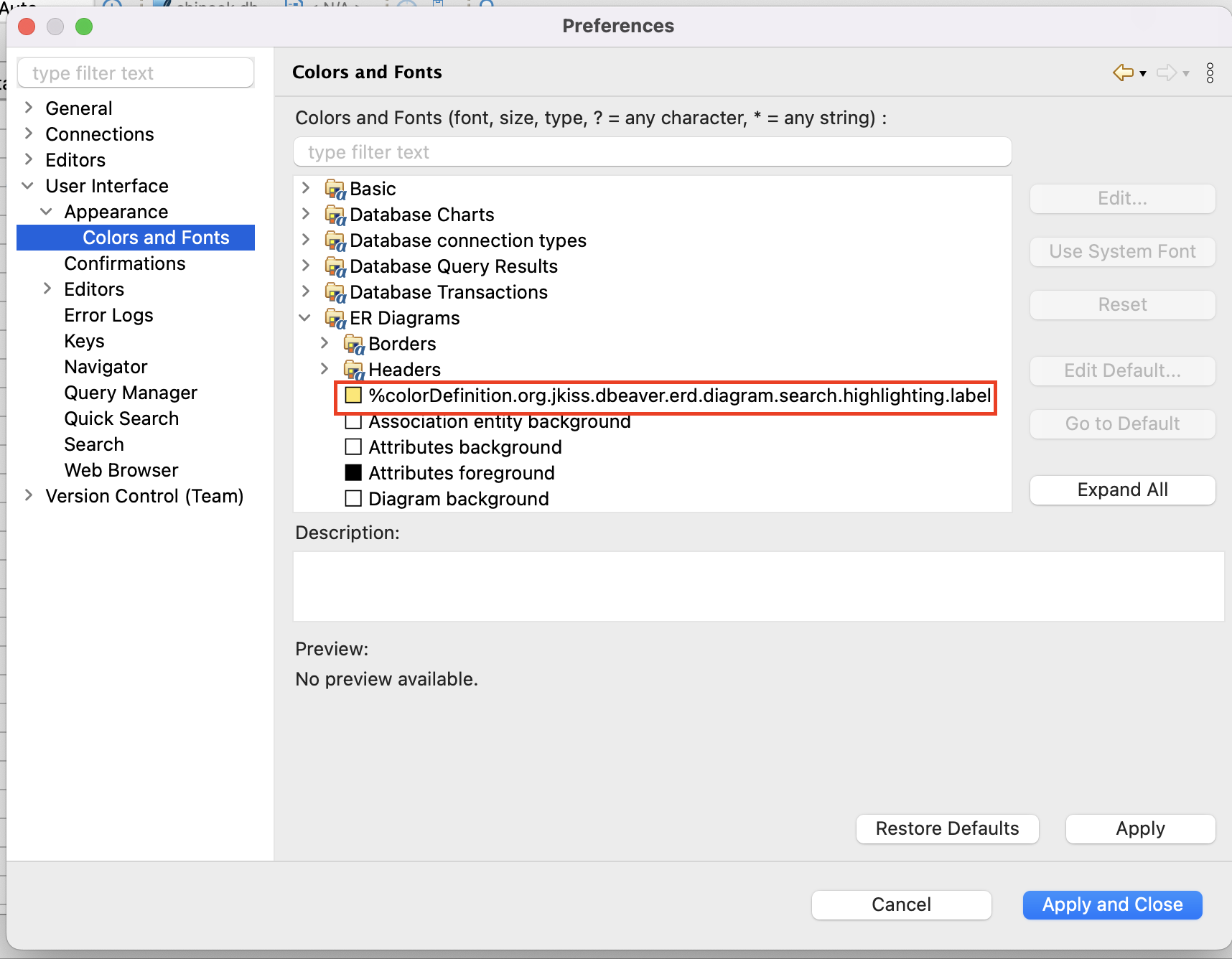 No label in Preferences · Issue #18795 · dbeaver/dbeaver · GitHub