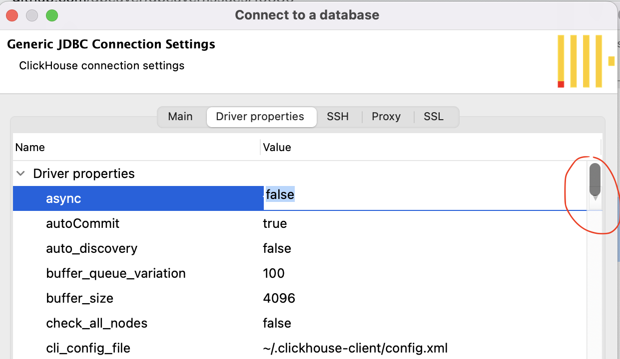 Glitch in driver properties dialog · Issue #19386 · dbeaver/dbeaver · GitHub