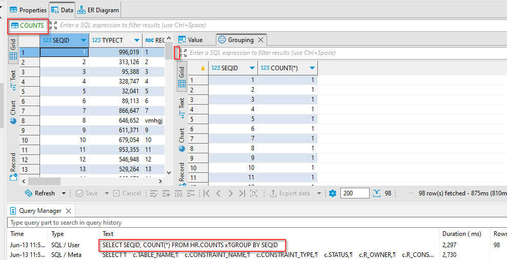 It's impossible to see the query in the grouping panel · Issue #20276 ...