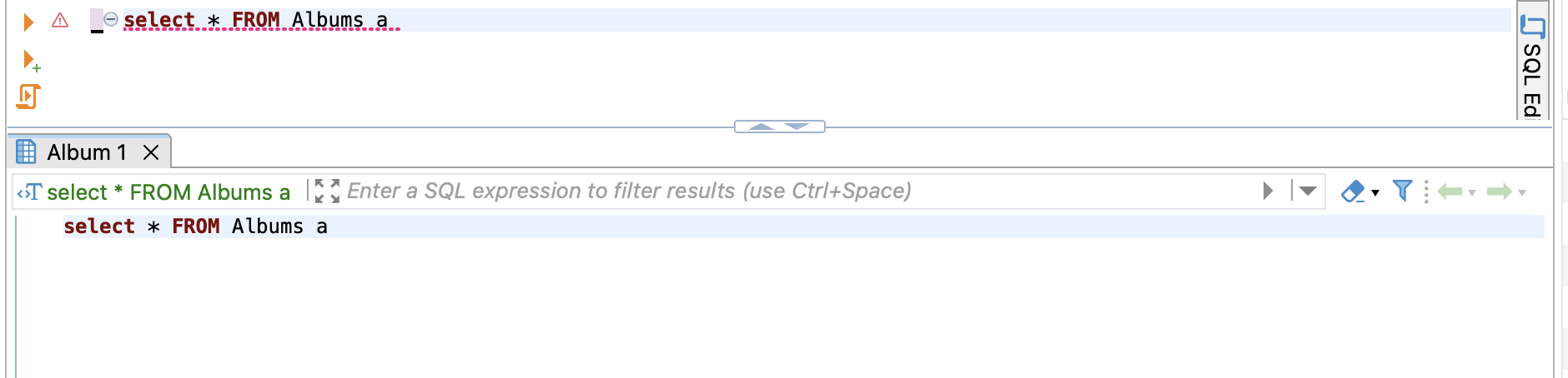 Display errors in the result tab · Issue #21053 · dbeaver/dbeaver · GitHub