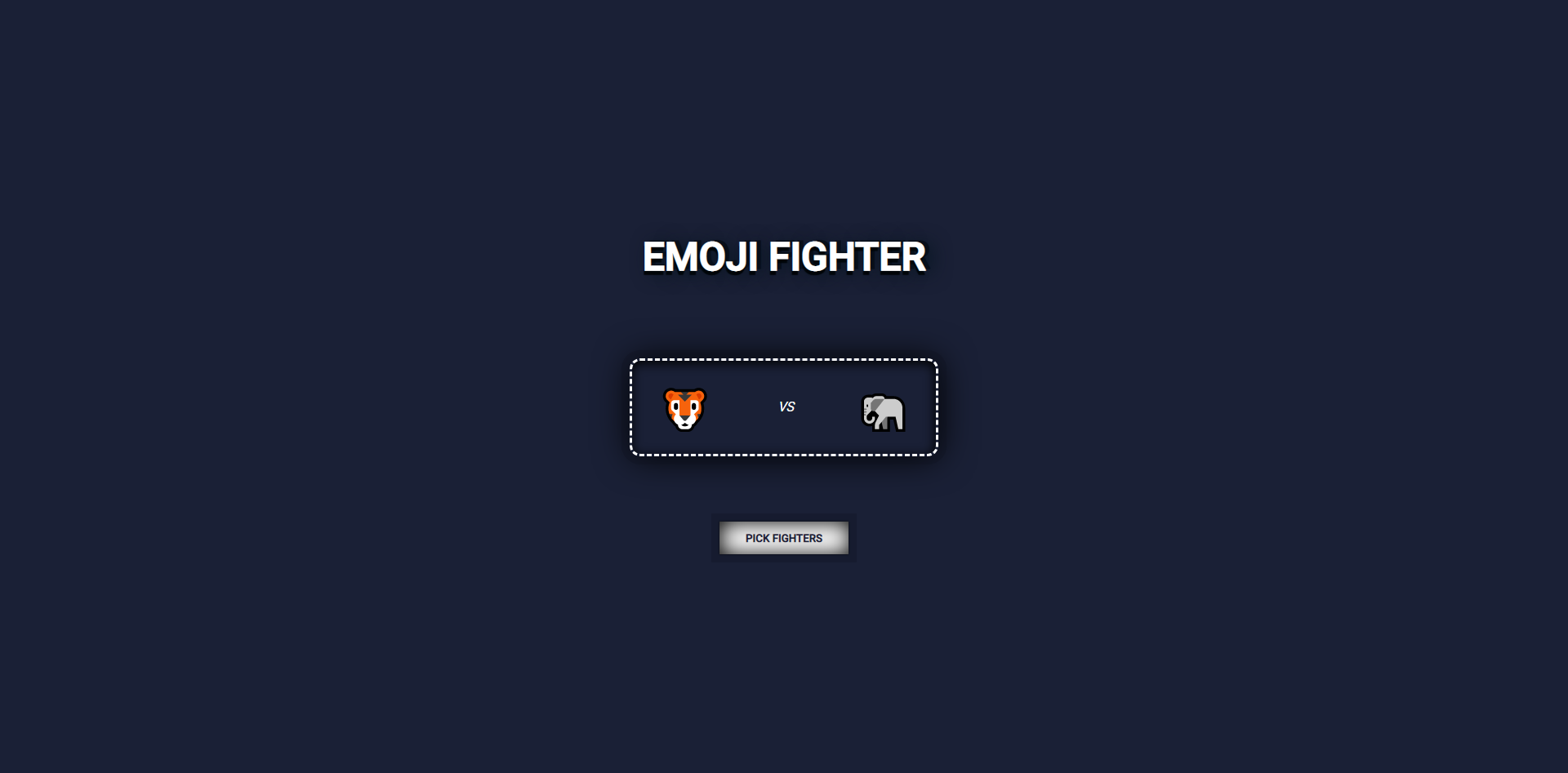 GitHub - randjelovic-jelena/Emoji-Fighter